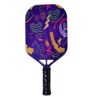 China USAPA Approved Pro Graphite Pickleball Paddle 4.72 Inch Cushion Polypropylene Honeycomb Core for sale