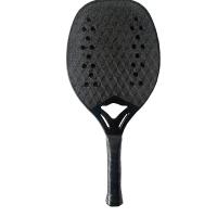 China OEM High-End Beach Tennis Racket 260g Lightweight Carbon Fiber Customizable for sale
