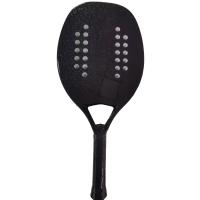 China OEM High-End Beach Tennis Racket 260g Lightweight Carbon Fiber Customizable for sale