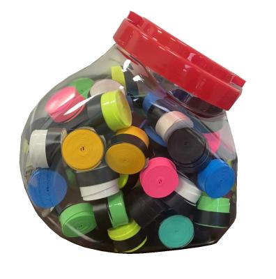 China Custom Logo High Tear Resistance PU Overgrip 0.7mm 117cm Extended for Tennis for sale