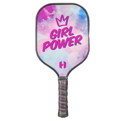 China Children Pickleball Paddle Textured Carbon Fiber Polypropylene Honeycomb Core 260g Racket for sale