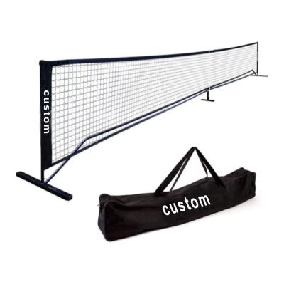 China Customized 22ft Steel Pickleball Net with Carry Bag for Wholesale for sale