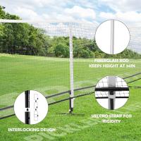 China Customized 22ft Steel Pickleball Net with Carry Bag for Wholesale for sale