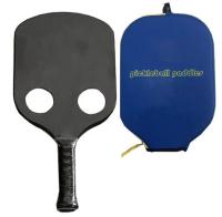 China USA Pickleball Approved Carbon Fiber Pickleball Paddle 16mm Thickness for Spin Control for sale