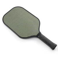 China Kevlar Pickleball Paddle with PP Core Cushioned Perforated Contour Grip 16mm for sale