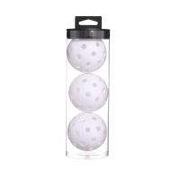 China Custom Logo Glow-in-the-Dark Ball 40/26 Holes Rotomoulded Injection Moulded 74mm 0.2KG for sale