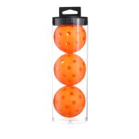 China Custom Logo Glow-in-the-Dark Ball 40/26 Holes Rotomoulded Injection Moulded 74mm 0.2KG for sale