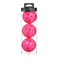 China Custom Logo Glow-in-the-Dark Ball 40/26 Holes Rotomoulded Injection Moulded 74mm 0.2KG for sale