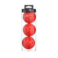 China Custom Logo Glow-in-the-Dark Ball 40/26 Holes Rotomoulded Injection Moulded 74mm 0.2KG for sale