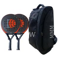 China Custom Logo Padel Racket Cover Bag 51x30x10cm Unisex Sport Bag for Tennis Badminton for sale