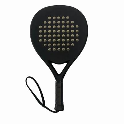 China OEM Teardrop Padel Racket 3K 12K 18K Carbon Fiber for Competitive Players for sale