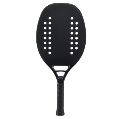 China Carbon Fiber Beach Tennis Racket Paddle 18mm Core Custom Logo Made to Order for sale