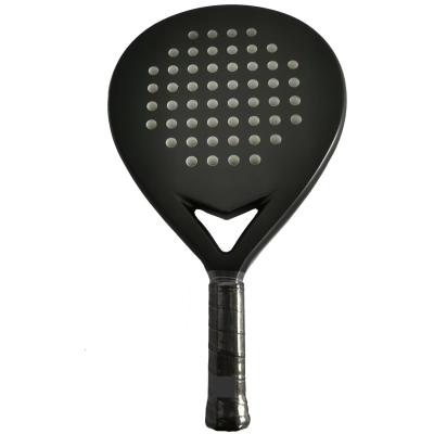 China Custom Carbon Fiber Padel Rackets 3K 12K 18K OEM Manufacturer Different Shape Design Beach Padel for sale