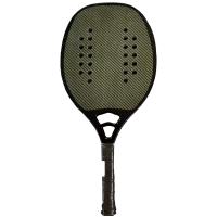 China Kevlar Carbon Beach Tennis Racket 18mm Core Enduring Paddle Racket for Beach Tennis for sale