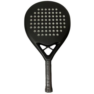 China Custom Padel Racket Manufacturer 3K 12K 18K Carbon Fiber Paddle Tennis Racket Hot Sale for sale