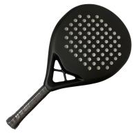 China Custom Padel Racket Manufacturer 3K 12K 18K Carbon Fiber Paddle Tennis Racket Hot Sale for sale