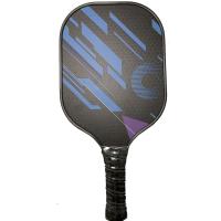 China Custom Professional PVC Carbon Fiber Padel Racket 38mm Core Glass Fiber Padel Racket for sale