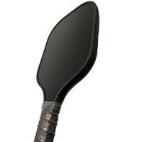China Custom Professional PVC Carbon Fiber Padel Racket 38mm Core Glass Fiber Padel Racket for sale