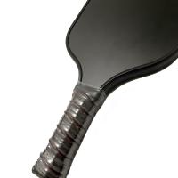 China Custom Professional PVC Carbon Fiber Padel Racket 38mm Core Glass Fiber Padel Racket for sale