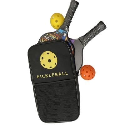 China Custom Professional PVC Carbon Fiber Padel Racket 38mm Core Glass Fiber Padel Racket for sale