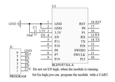 China Smart Home Wireless IoT Module Featuring 24GHz Frequency Band Designed for Industrial Control and Wireless Communication for sale