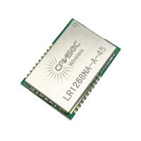 China LoRa Spread Spectrum SX1268 433mhz Rf Transmitter Receiver Wireless Module 20dBm for sale