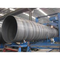 China Carbon Steel SSAW Welded Pipe OD 8 Inch - 160 Inch Round Q235A Q235B for sale