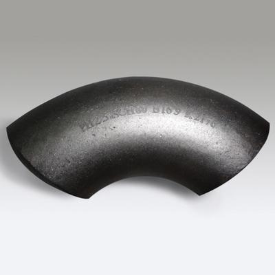 China ASTM 90 Degree Steel Pipe Fittings Elbow Short Radius Black Color for sale