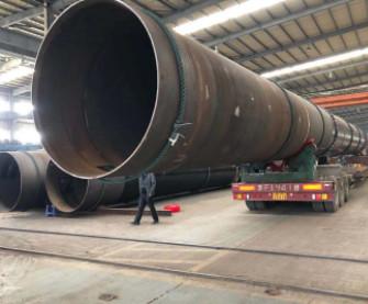 China Construction LSAW Carbon Steel Welded Pipe 7mm - 130 Mm Structural Steel Pipe for sale