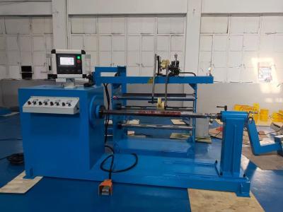 China GRX800 Automatic Coil Winding Machine With 1050mm Spindle Length And 500kg Coil Weight for sale