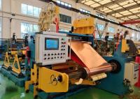 China 0-25r/Min 600mm Transformer Foil Winding Machine Programmable PLC Control Automatic for sale