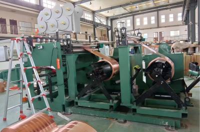 China 100-800mm Programmable PLC Control Automatic Transformer Foil Winding Machine for sale