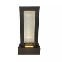 China Modern Outdoor Water Fountain Rusty Corten Steel Garden Water Feature for sale