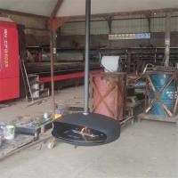 China Customized Indoor Roof Mounted Cocoon Ethanol Burning Hanging Bioethanol Fireplace for sale