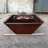 China Corten Steel Gas Fire Water Bowl Water Features Swimming Pool for sale