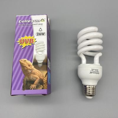 China 26 W 5.0 UVB Bulb Fluorescent CFL UVB Lamp For Iguanas Snake And Turtles for sale