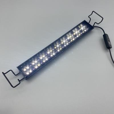 China Led Uva Uvb Reptile Light 8W Aluminum Controllable Fixture  Dimming And 2 UVI Modes for sale