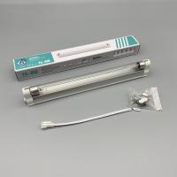 China Aluminum +Glass T5 UVC Lamp 212mm 6W Ozone Producing Uv Bulbs for sale