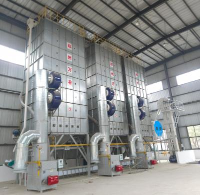 China Fully Automated Control Small Grain Dryer Perfect for Primary Farms 4000×5890×13780 for sale