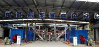 China High Thermal Efficiency Rotational Drum Dryer for Heat Exchange Area m2 100-1000 and Hot Air Furnace for sale