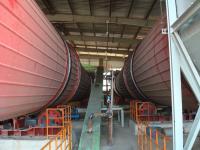 China Adjustable Temperature Control Rotary Drum Dryer 50-800°C For Durable Construction And High Thermal Efficiency 100-1000m2 for sale