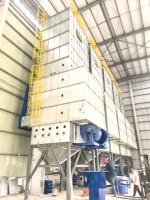 China Hot Air Temperature 45-75°C Recirculating Paddy Dryer Mobile Compatibility Optional Trailer Mount for sale