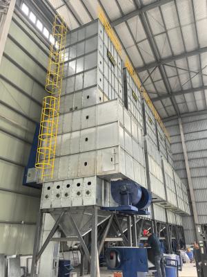 China Hot Air Temperature Of 45-75°C Recirculating Grain Dryer With 10-60T/D Handling Capacity for sale