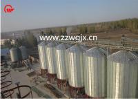China 25D Roof Height Grain Storage Bins , Food Products / Starch Bulk Grain Bins for sale
