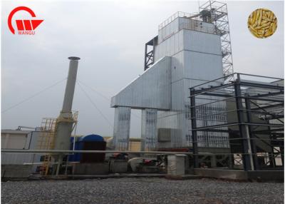 China Processing Paddy Dryer Machine 100 Tons Capacity Clean Hot Blast Heating Medium for sale