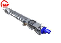 China Air Slide Fabric Shaftless Screw Conveyor , Bulk Material Flexible Screw Conveyor for sale