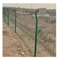 China 358 Anti-Climb Fence Security Wire Mesh Panels 50*50mm Hole Size 830mm-2530mm Height for sale