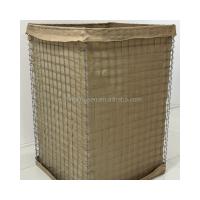 China Heavy Duty Welded Defensive Barriers Sandbags Gabion Cage for Customizable Welding Pattern for sale