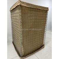 China Heavy Duty Welded Defensive Barriers Sandbags Gabion Cage for Customizable Welding Pattern for sale