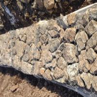 China 2.0mm-4.0mm Wire Gauge Heavy Hexagonal Gabion Wire Netting Retaining Wall Gabion Cages for sale